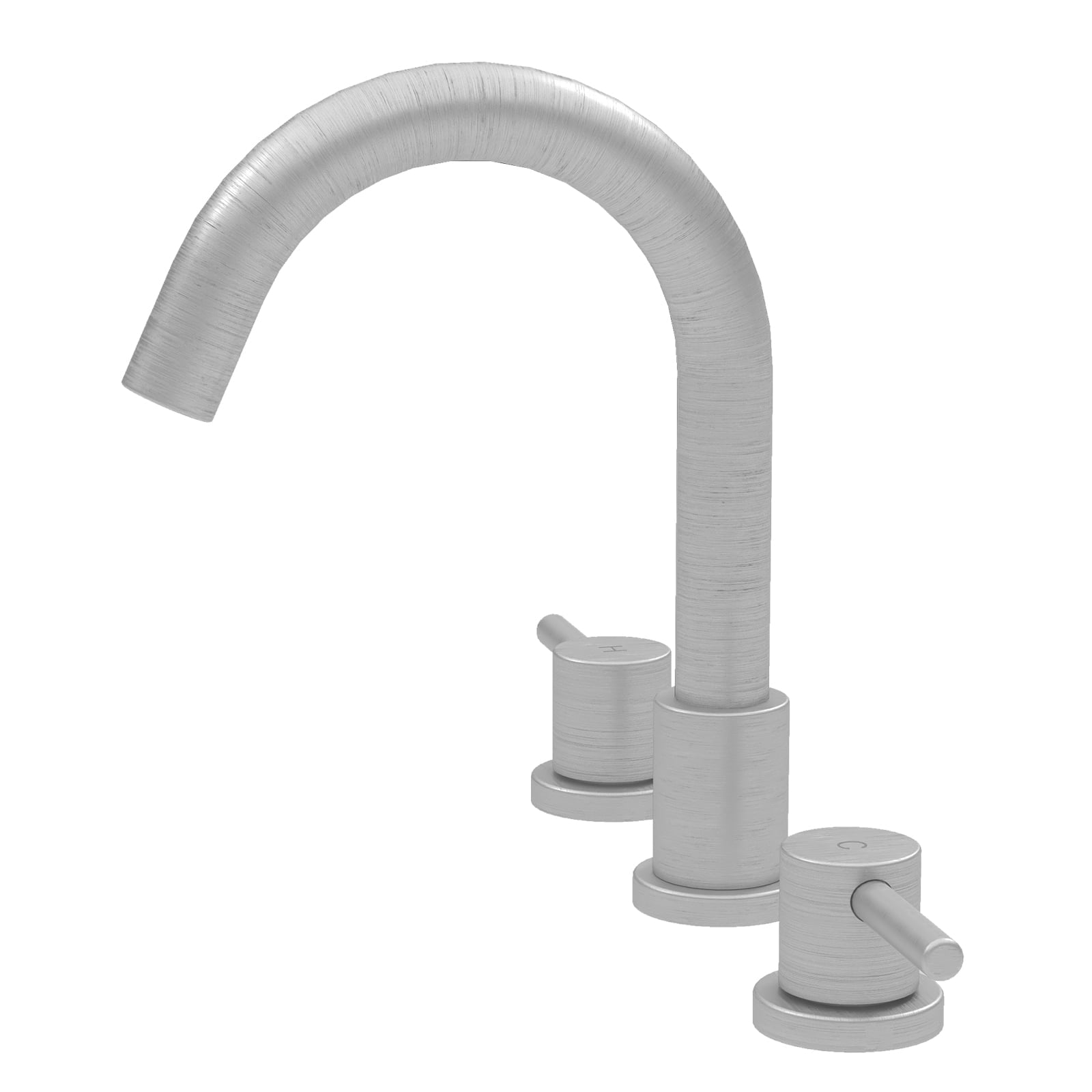 Brushed Nickel Widespread Bathroom Faucets for Sink 3 Hole, 8 Inch 2 ...