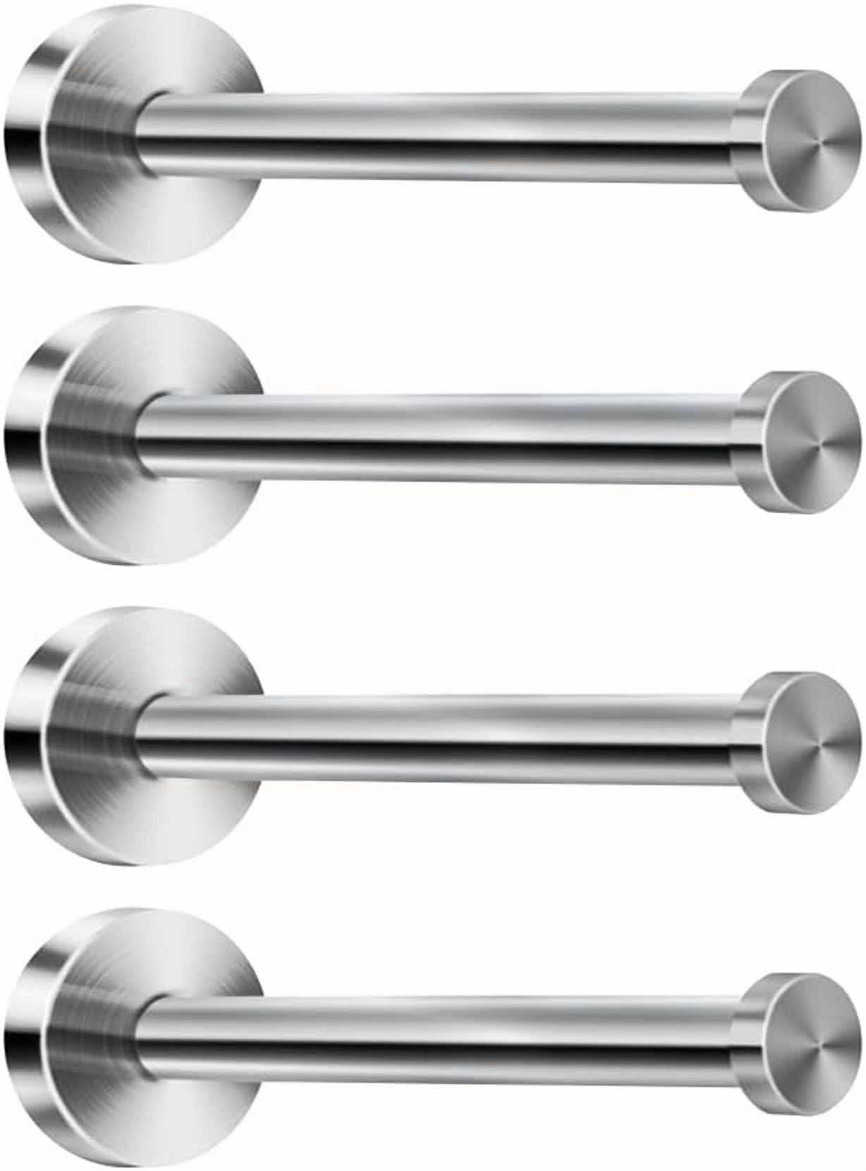 Brushed Stainless Steel Bath Towel Hooks Single Super Heavy Duty Wall ...