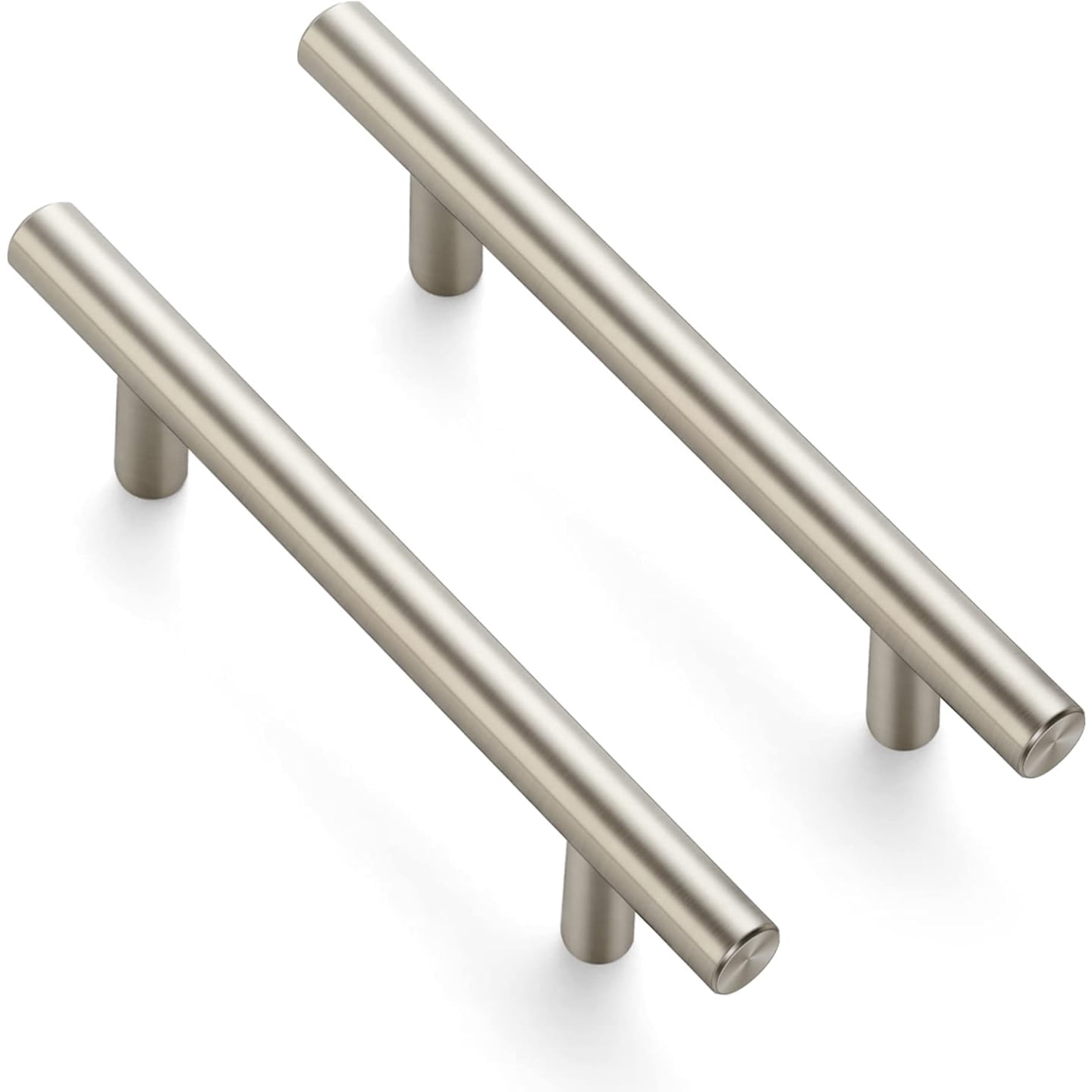 Brushed stainless steel cabinet pull, 6-inch drawer handle, suitable ...