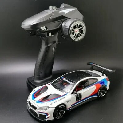 Brushless 1/24 AWD Mini RC Drift Racing Car Metal Shell High Speed Off ...