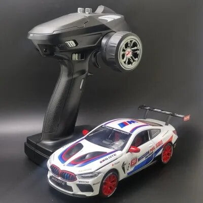 Brushless 1/24 AWD Mini RC Drift Racing Car Metal Shell High Speed Off ...