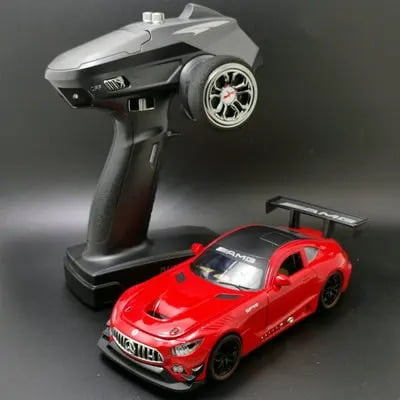 Brushless 1/24 AWD Mini RC Drift Racing Car Metal Shell High Speed Off ...