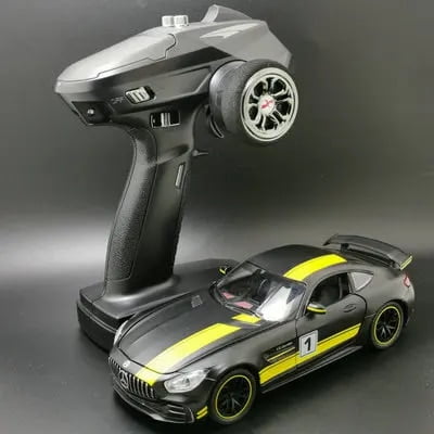 Brushless 1/24 AWD Mini RC Drift Racing Car Metal Shell High Speed Off ...