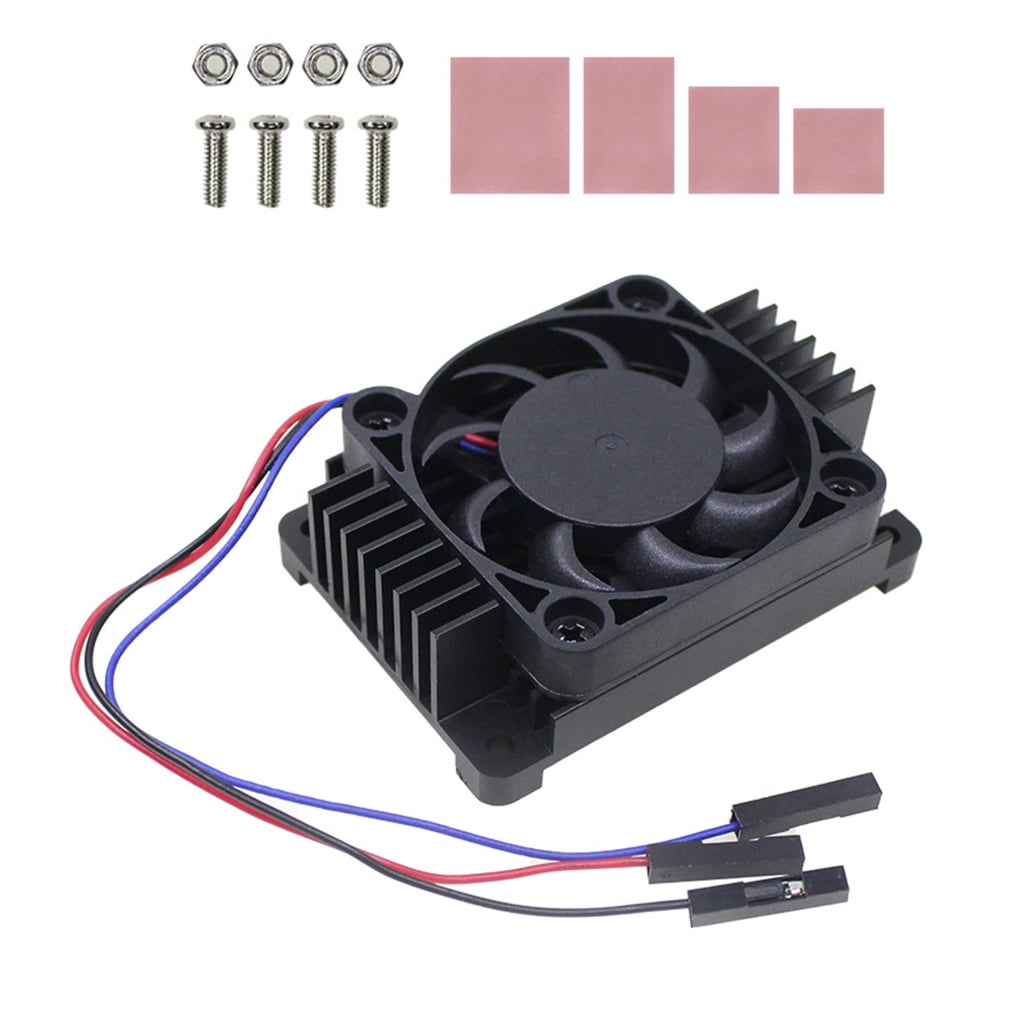 Brushless CPU Cooling Fan With Aluminum Heatsink Low Noise Radiator ...