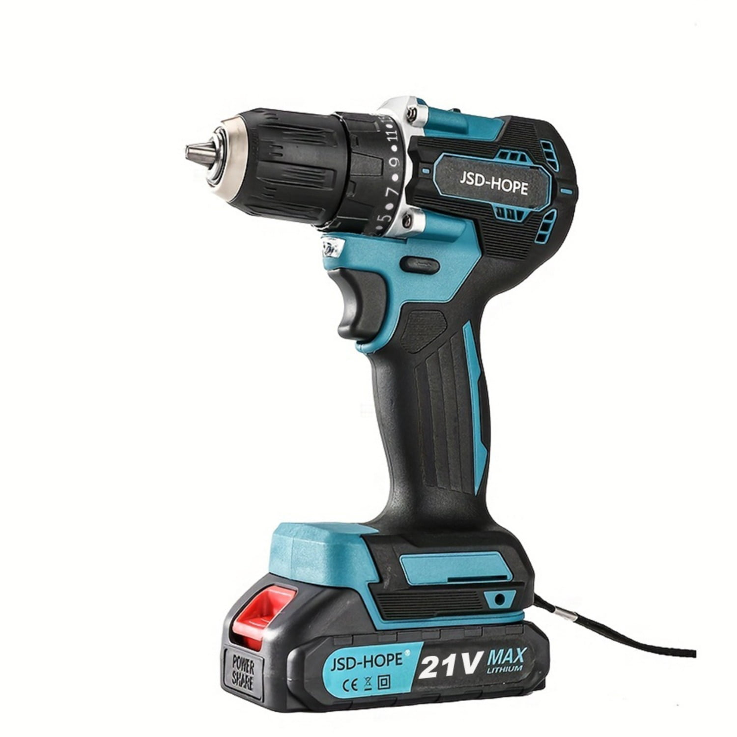 Brushless Cordless Drill&Electric Screwdriver-21V Lithium-Ion Compact Pistol Grip Design, Multi ...