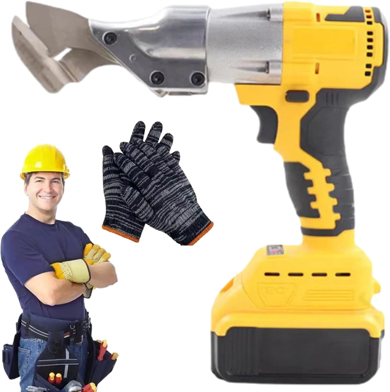 Brushless Cordless Sheet Metal Cutter, Cordless Sheet Metal Shear ...