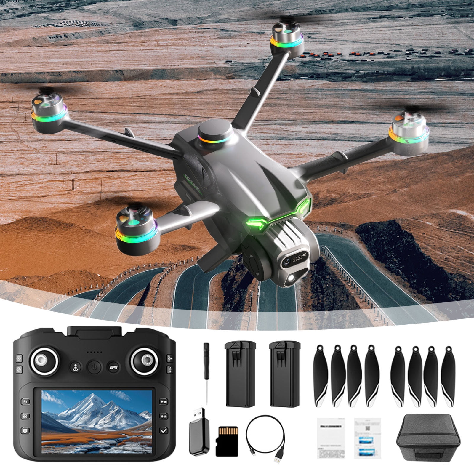 Brushless Drone With Intelligent Obstacle Avoidance GPS Smart ...