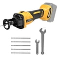 Brushless Drywall Cut-Out Tool Compatible for Dewalt 20V Battery (Tool ...