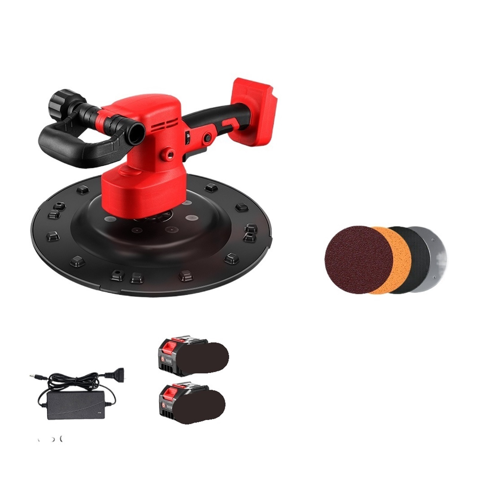 Brushless Electric Drywall Sander 1280W Wall Sandpaper Putty Powder ...