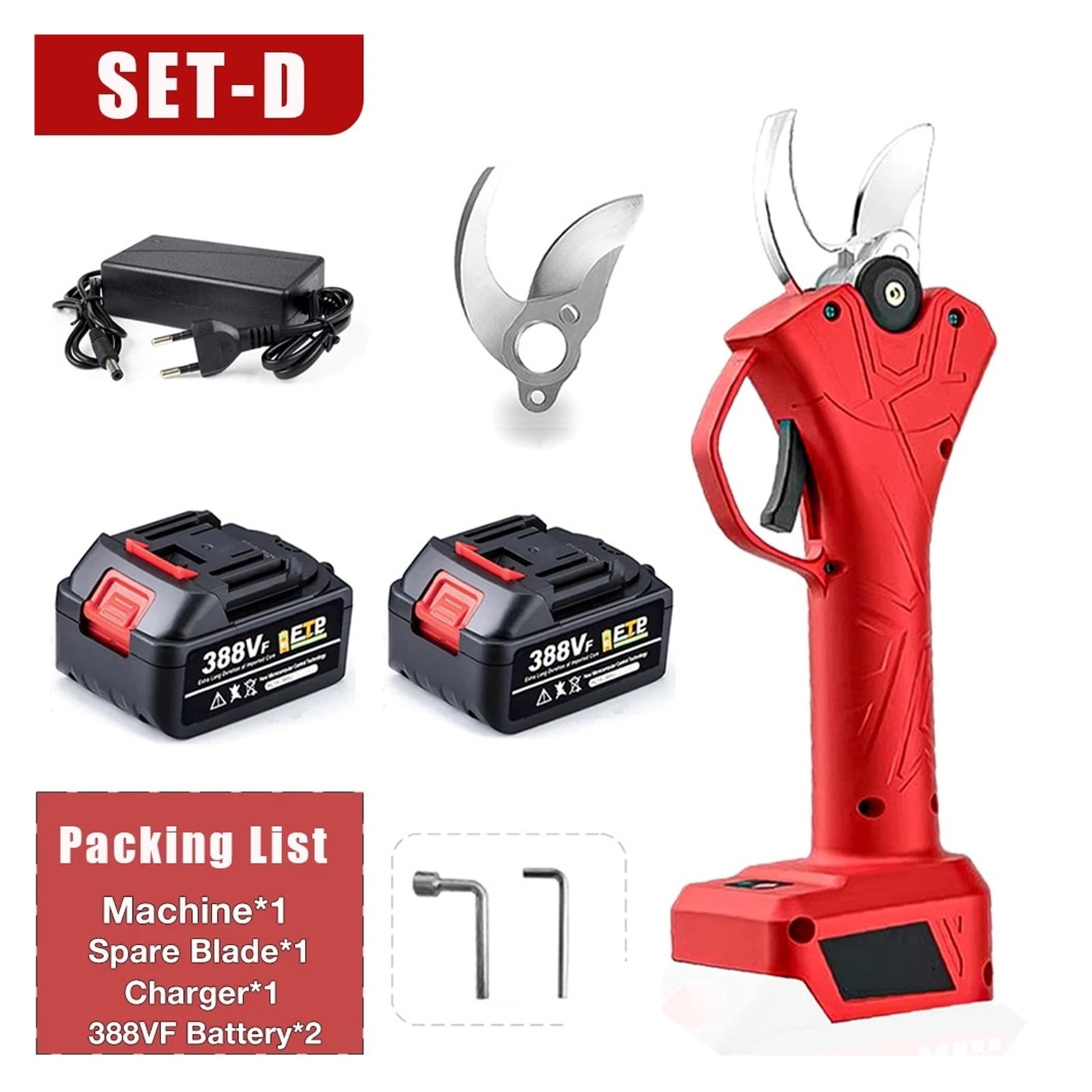Brushless Electric Pruners,Cordless Electric Shears, Garden Tree ...