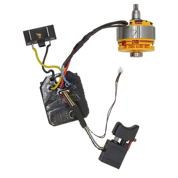 Brushless Electric Wrench Motor Assembly Control Board Switch for Dayi ...