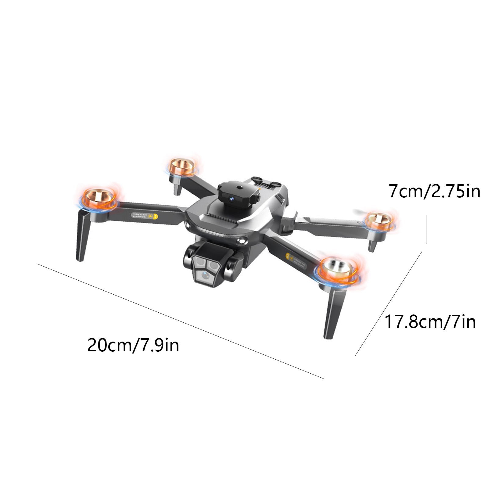 Brushless Fpv Drone With Esc Camera, Altitude Hold And Obstacle ...