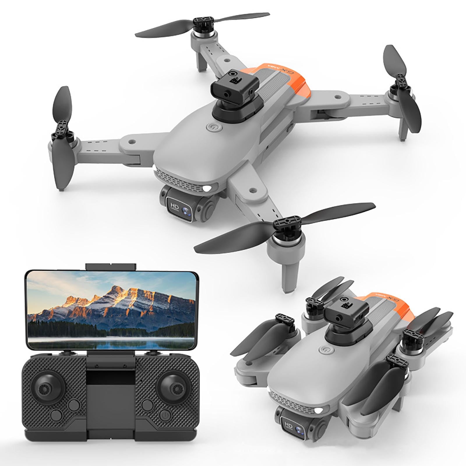 Brushless GX Obstacle Avoidance Folding UAV HD Aerial Photography Lens ...