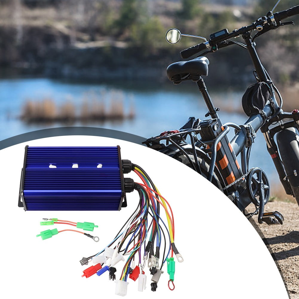 Brushless Hub Motor Controller 1200W 48V/60V/72V 50A 18Mos for E-Bike E-Scooter - Walmart.com