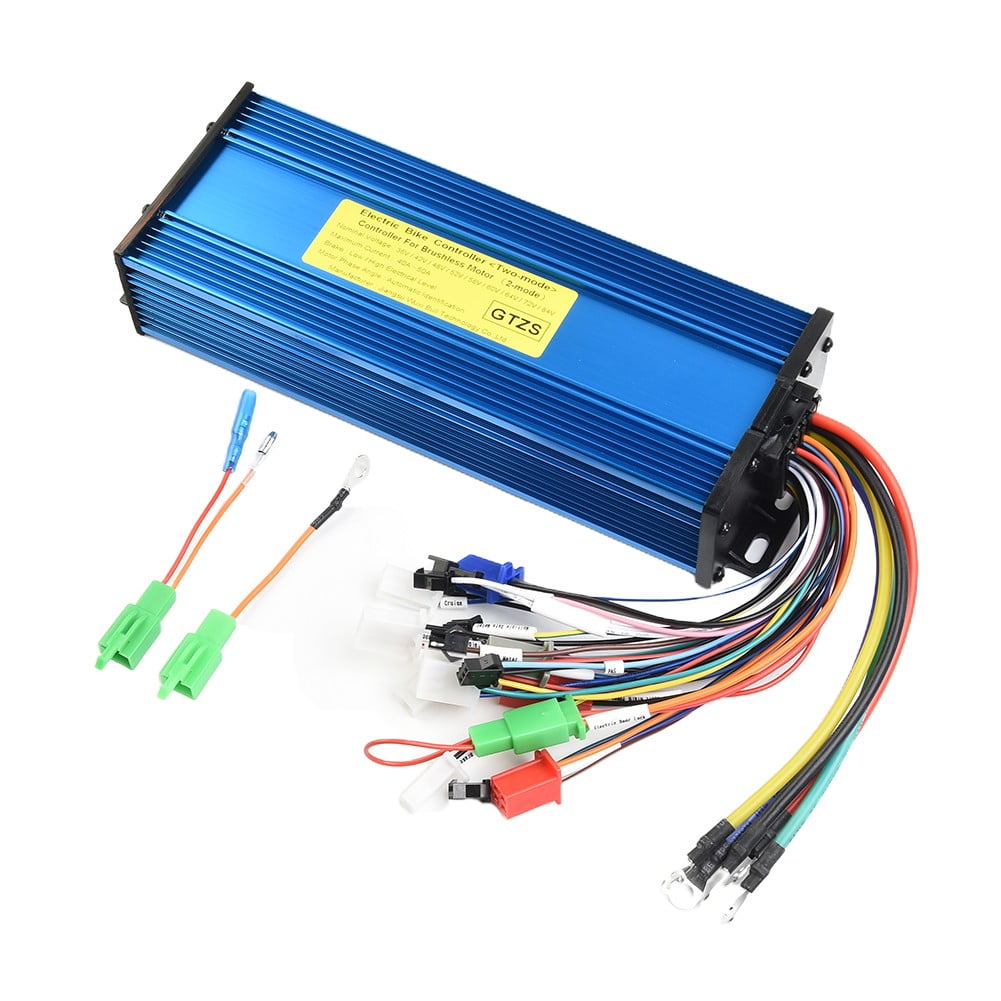 Brushless Hub Motor Controller 1500W 48V/60V/72V 45A 18Mos E-Bike E-Scooter - Walmart.com