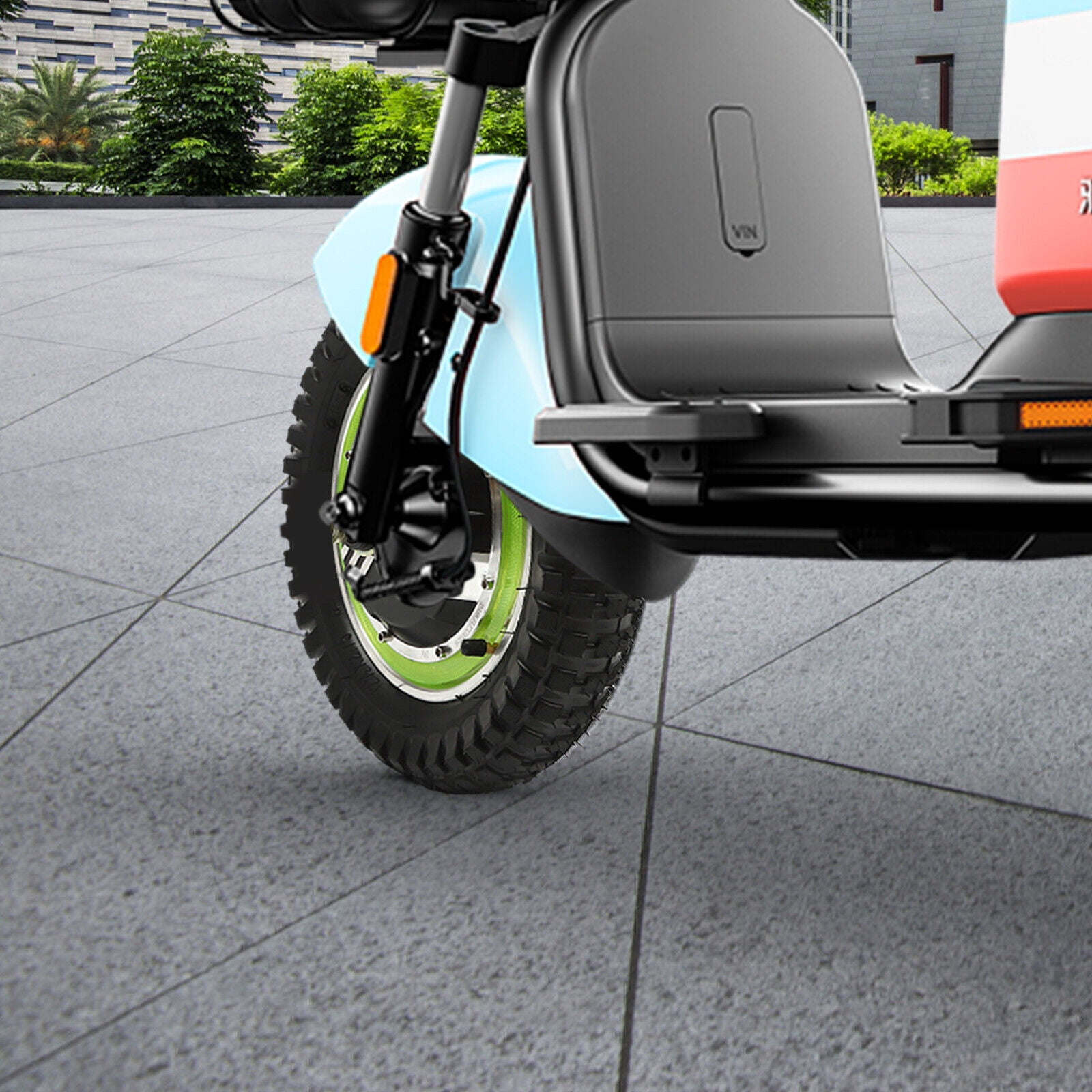 Brushless Hub Wheel Motor with Tyre Tire for E-Scooter 12 inch Electric ...