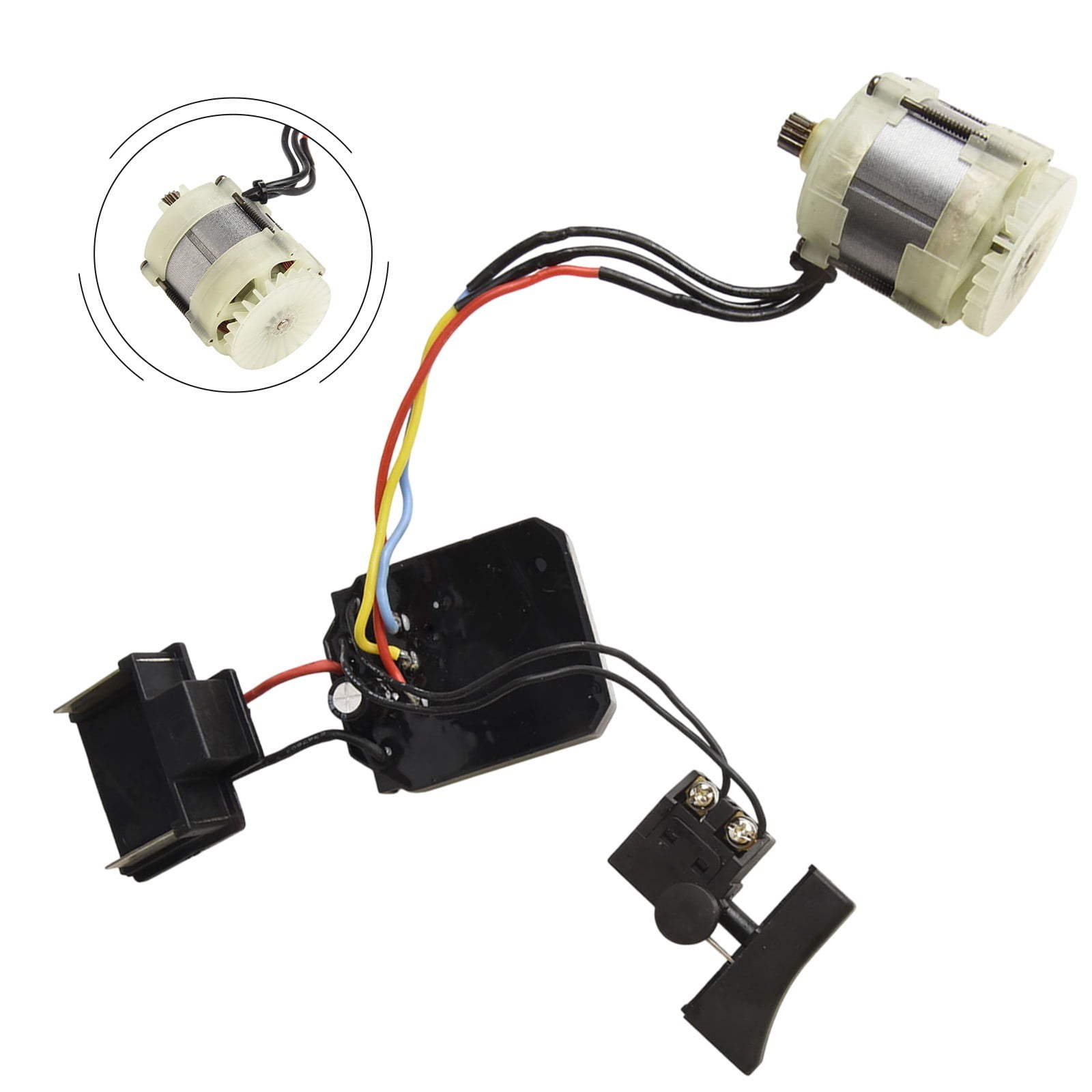 Brushless Motor Assembly With Pins Foot For 4in 6in 8in Electric Chain Saws Brushless Electric ...