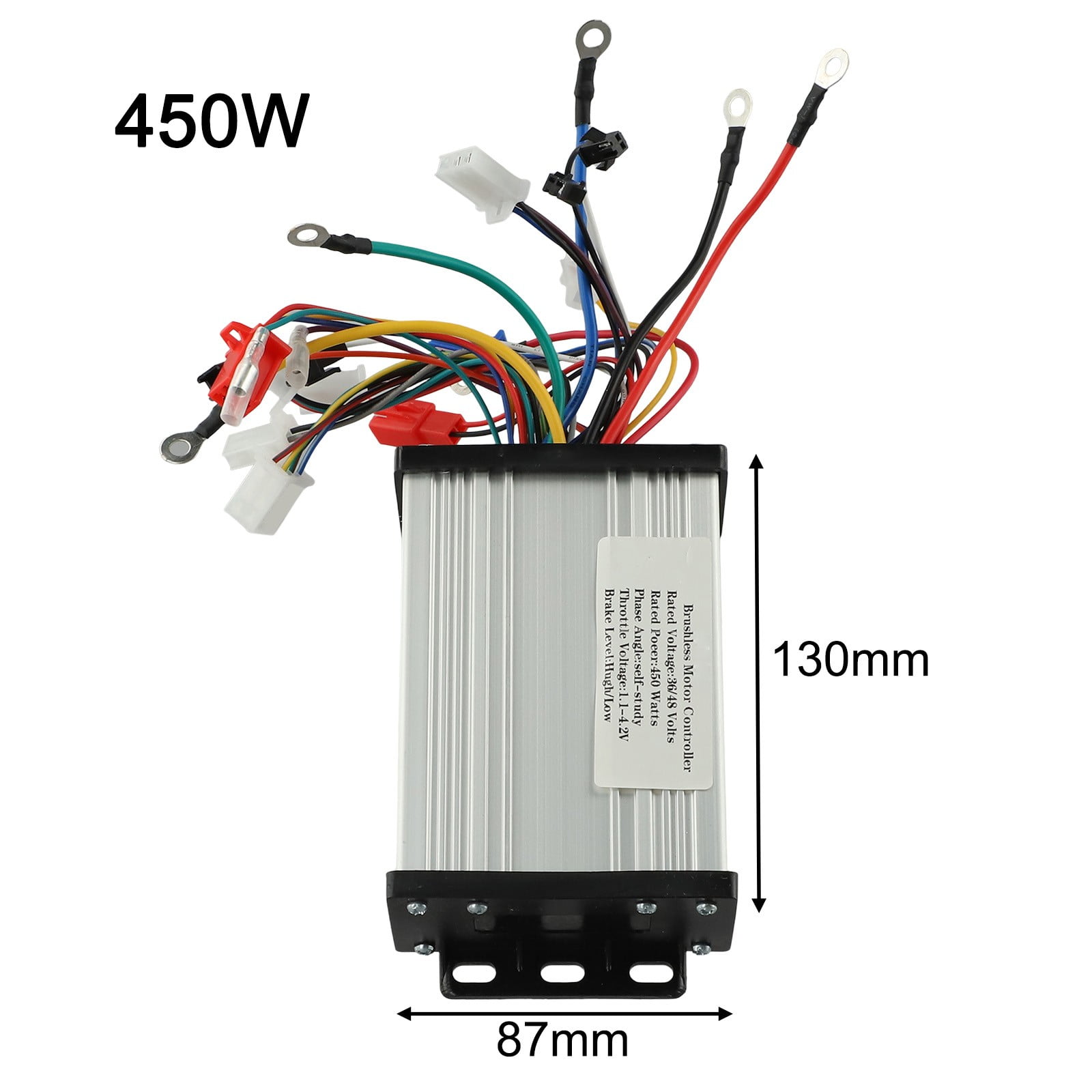 Brushless Motor Controller 350W-800W 3-Mode Sine Wave for Ebike And ...