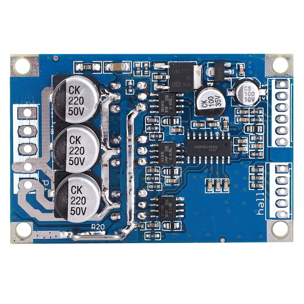 Brushless Motor Controller DC12~36V 500W Hall Motor Balanced Driver ...