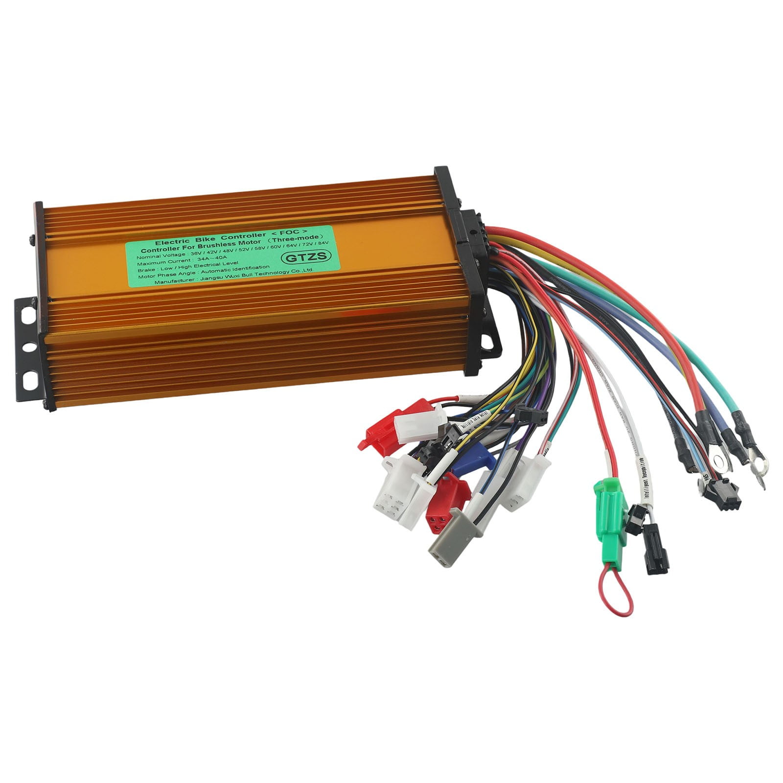 Brushless Motor Controller Sine Wave 1200W 48V/60V/72V 35A 15Mos For E ...