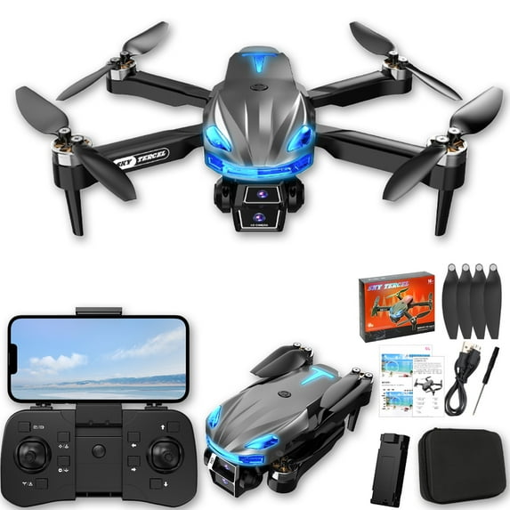 Brushless Motor Drone with 1080P Camera – 2.4 GHz Wi-Fi FPV Quadcopter ...