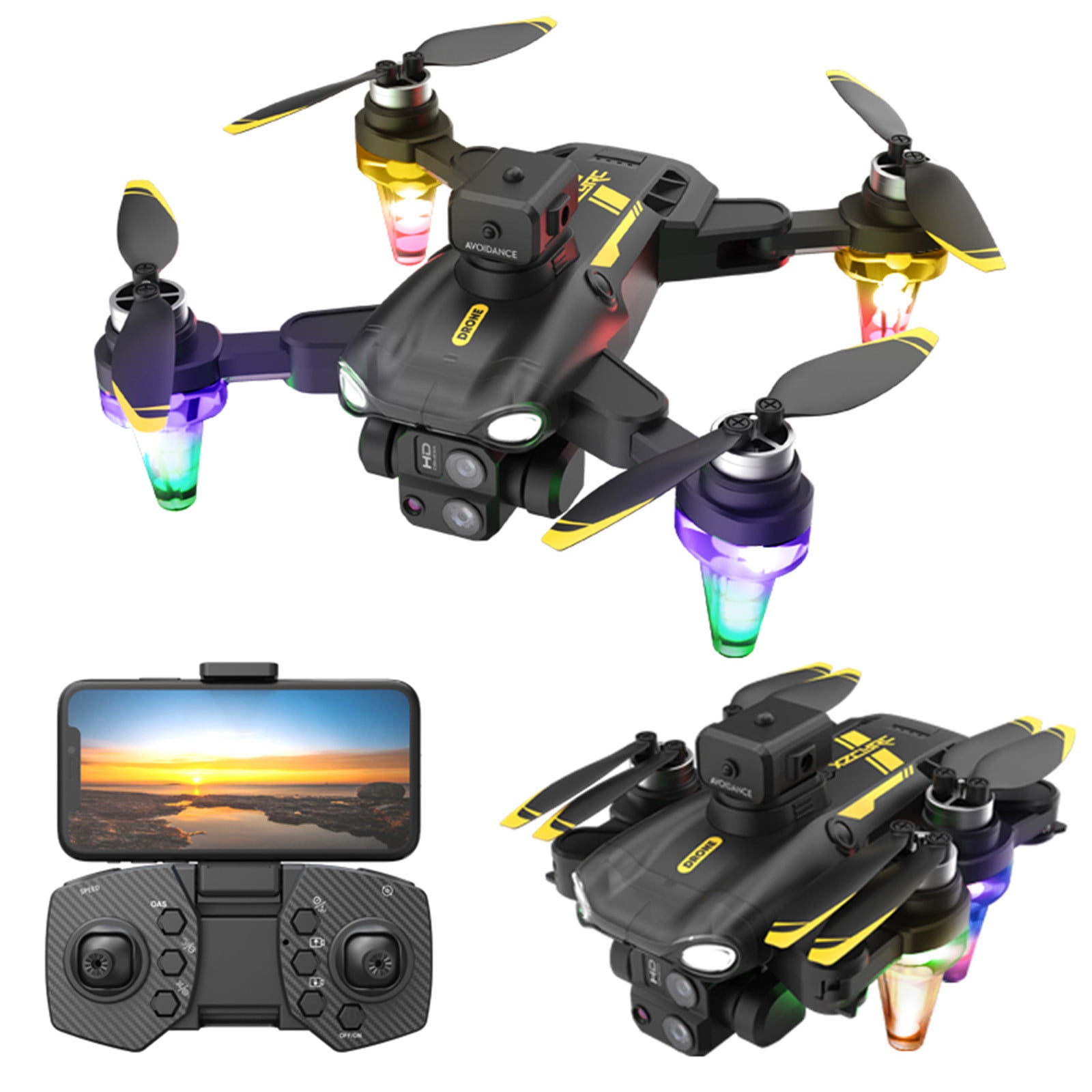 Brushless Motor Drone With 1080P Camera 5G WIFI FPV RC Quadcopter With ...