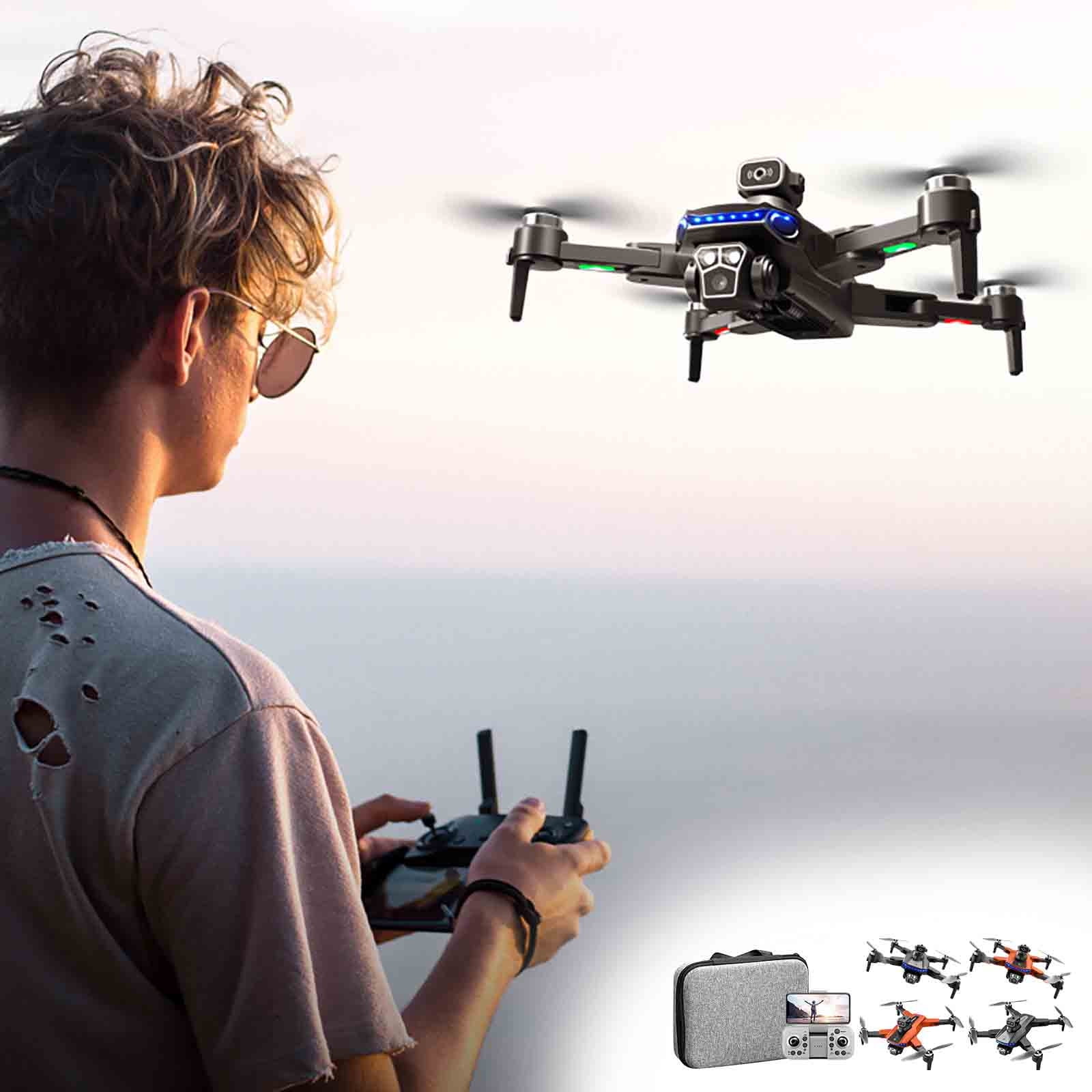 Brushless Motor Drone,90° Adjustable 4K FPV Fmlxio Unmanned Aerial ...