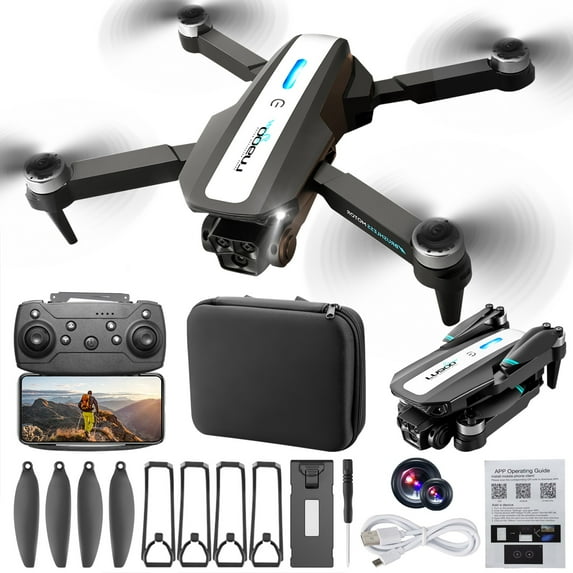 Brushless Motor Drone with 1080P Camera, 24 Mins Flight with 2 ...