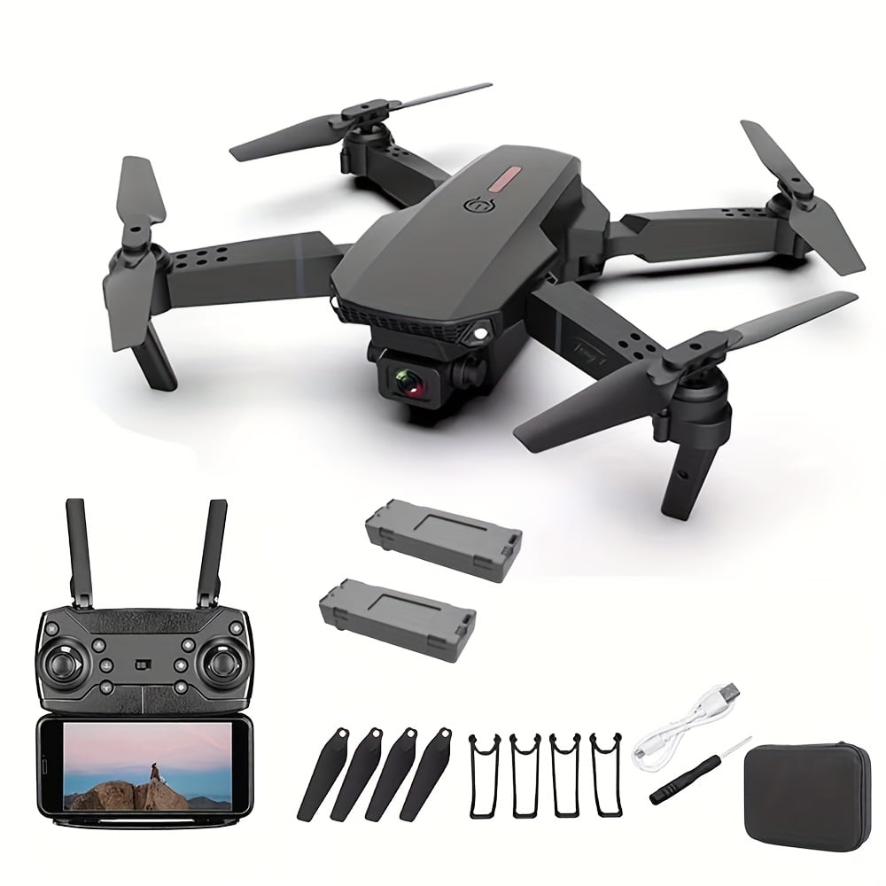 Brushless Motor Drone with Obstacle Avoidance - Foldable FPV Quadcopter ...