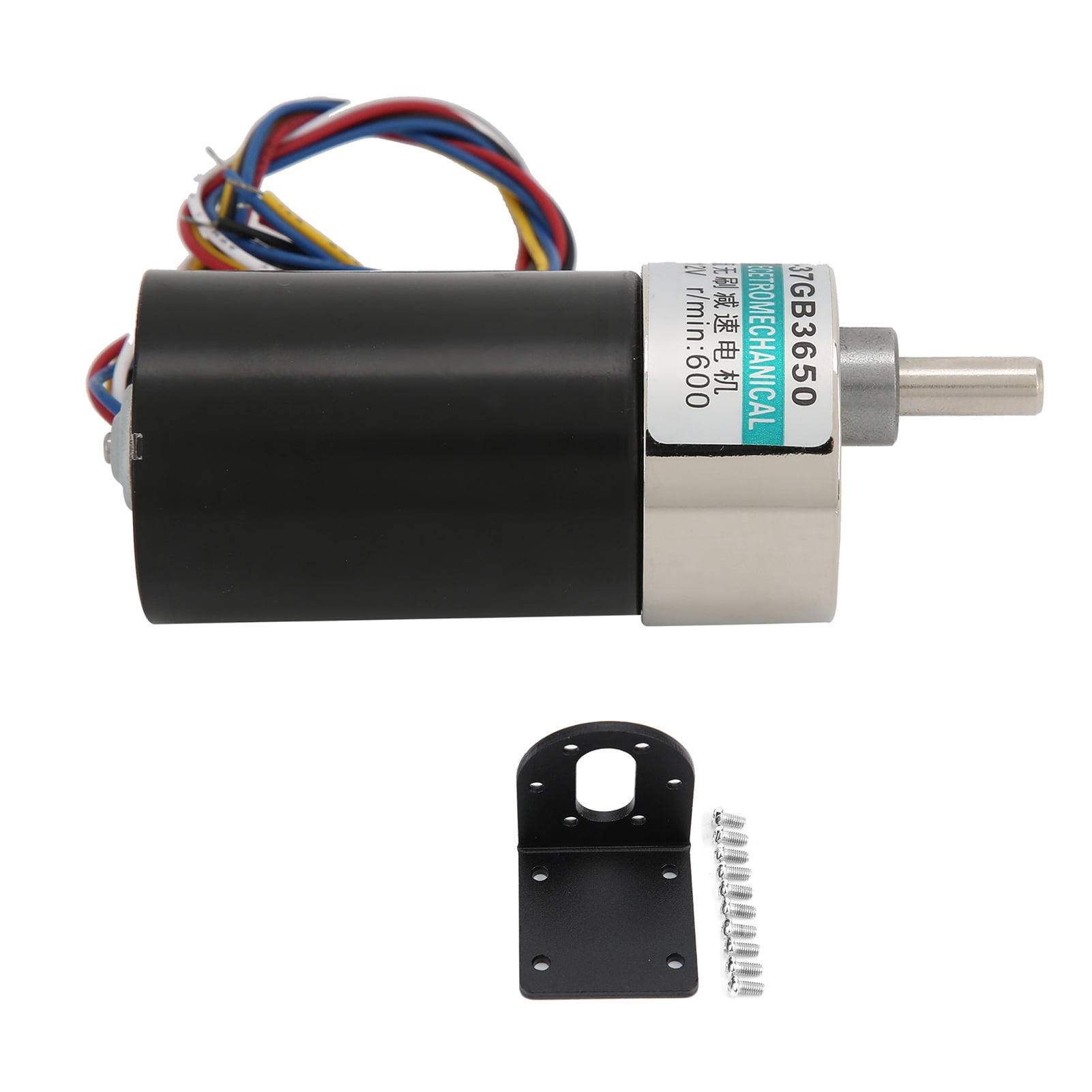 Brushless Motor Mini Speed Reducer, 24V DC, CW/CCW, 50RPM/Min, Compact ...