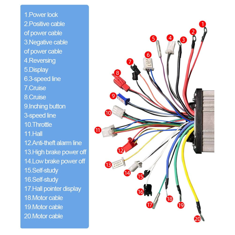 Brushless Motor Speed Control Module For Ebikes And Scooters Sine Wave ...