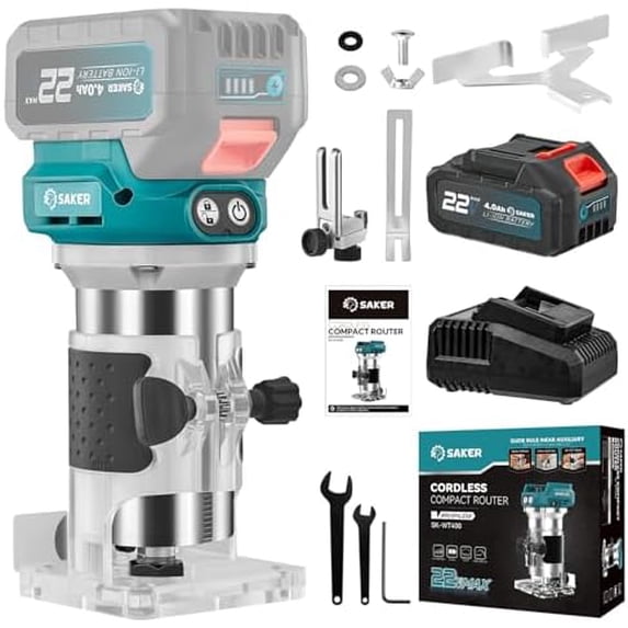 Brushless Router Tool Cordless,Compact Router Tool,Wood Router for ...