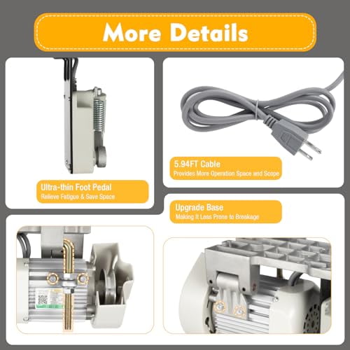 Brushless Sewing Machine Servo Motor, 110V 600W Industrial Sewing ...