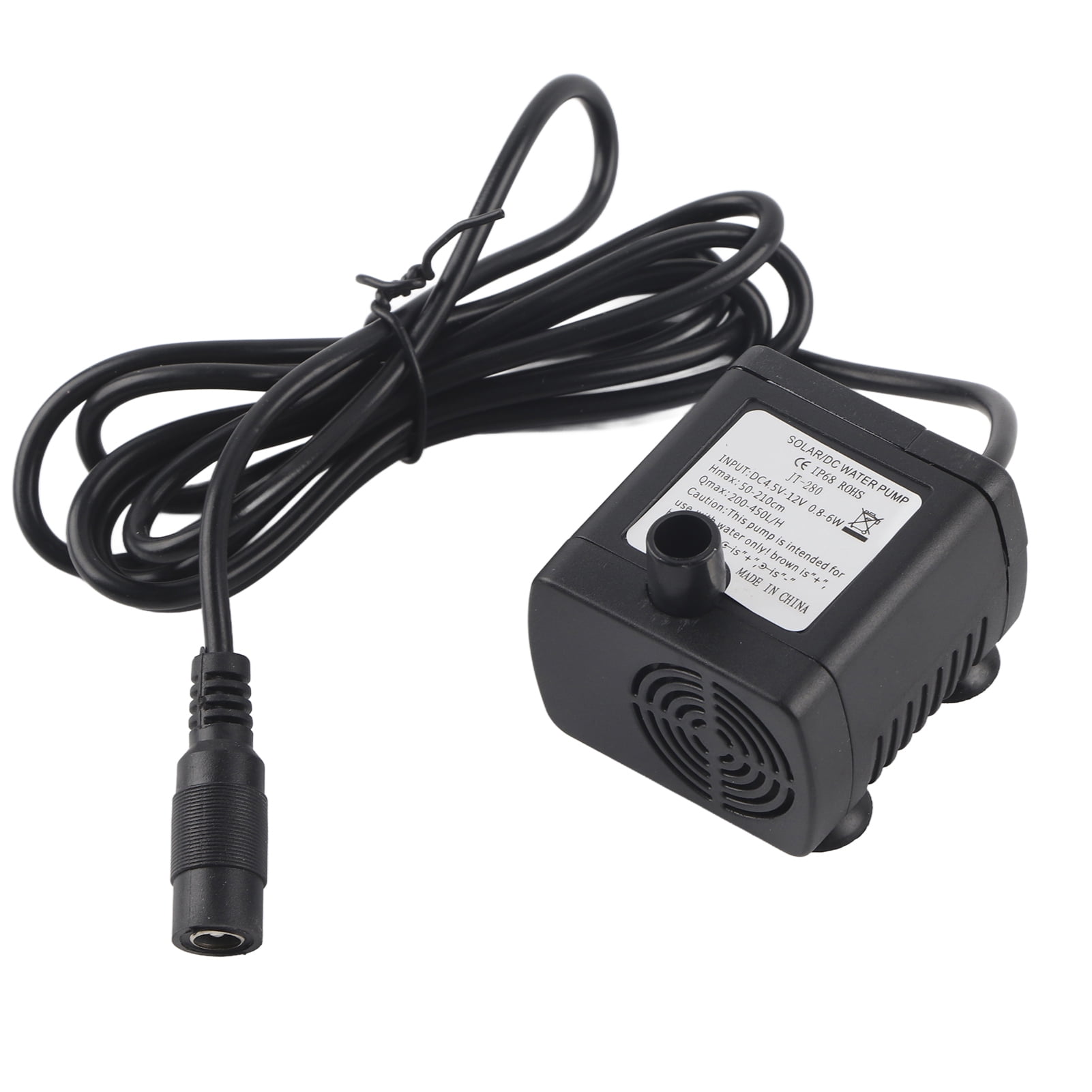 Brushless Submersible Water Pump, DC 12V Micro Aquarium Fountain Pond ...