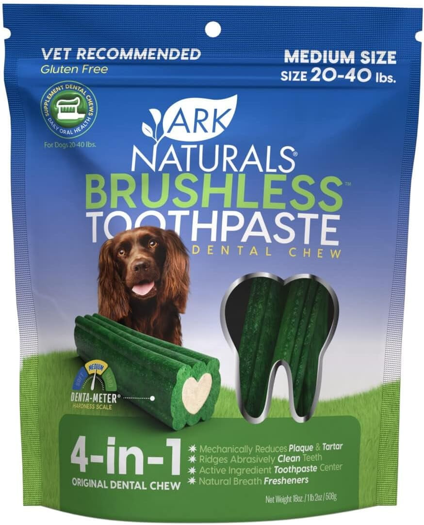 Brushless Toothpaste, Dog Dental Chews for Small Breeds, Freshens ...