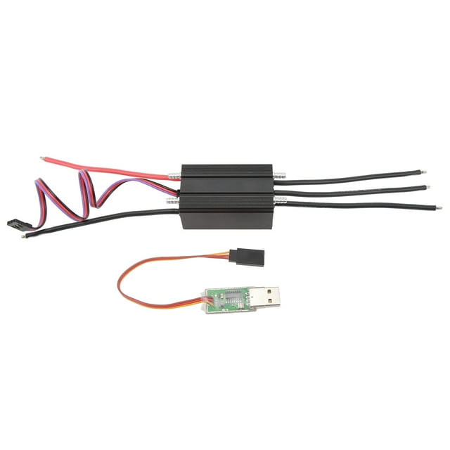 Brushless Water Cooling ESC 32 Bit MCU Programmable Electronic Speed ...