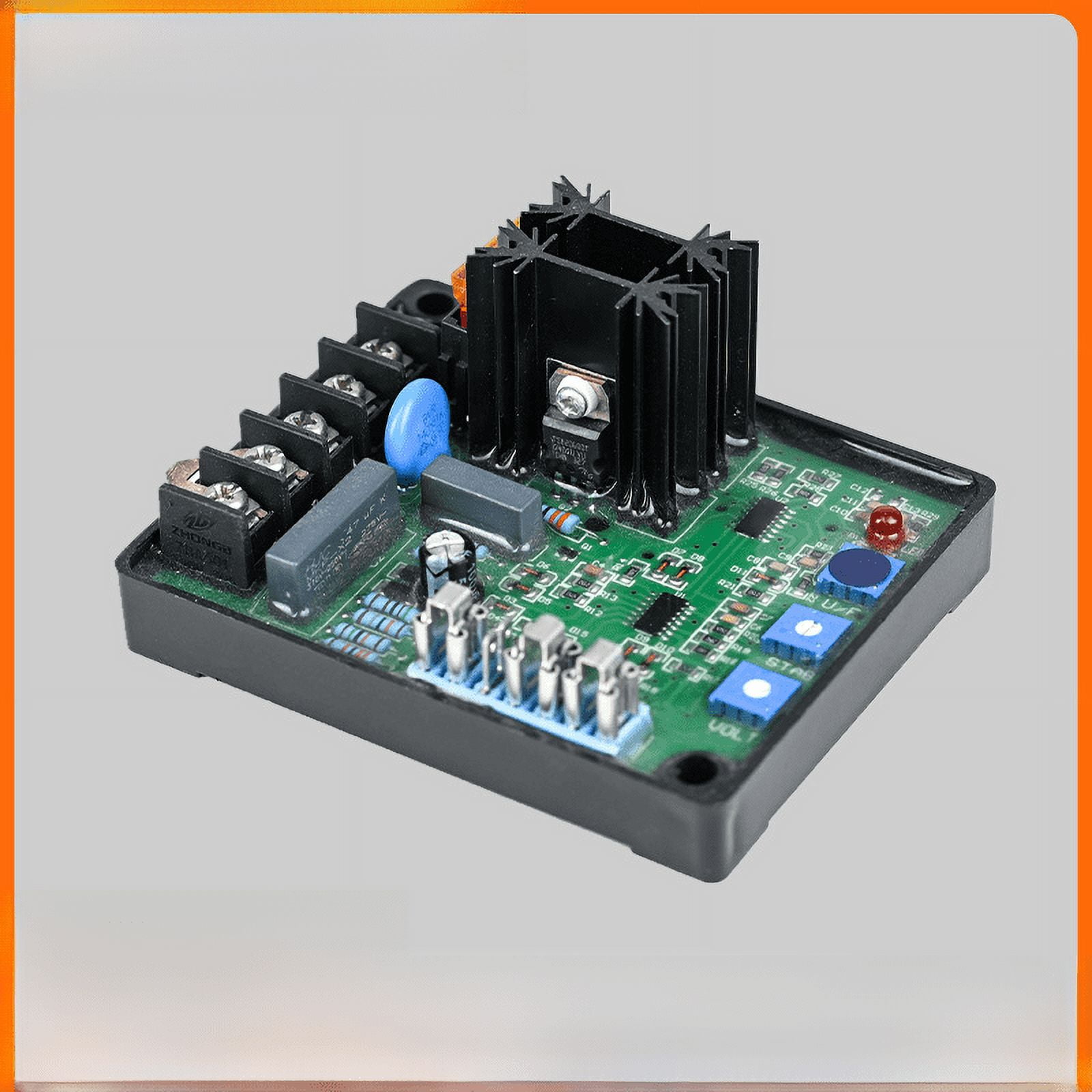 Brushless diesel generator automatic voltage regulator excitation ...