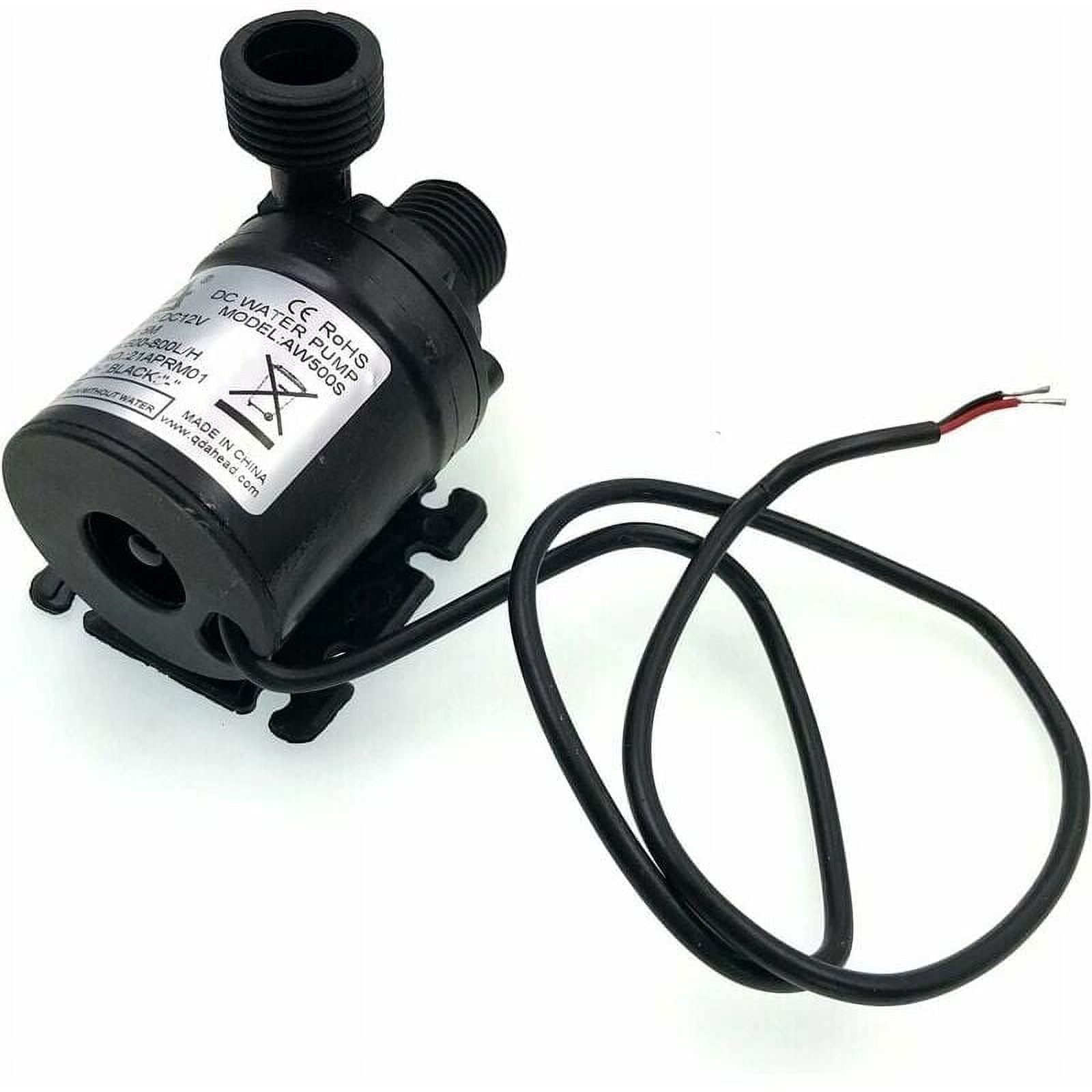Brushless submersible pump DC 12V 800L/h 5m pond/fountain/swimming pool ...