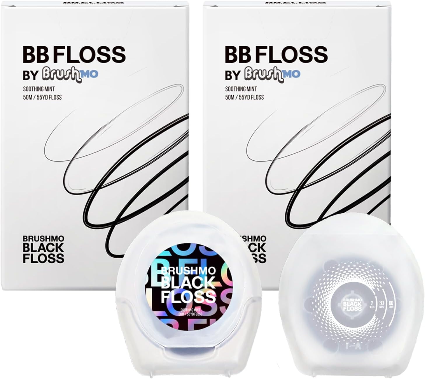 Brushmo Black Floss (BB Floss) Expanding Dental Floss, Dentist/Engineer ...