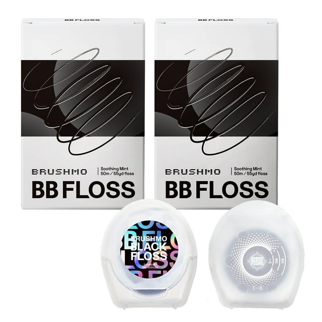 Brushmo Black Floss (BB Floss) Expanding Dental Floss, Dentist/Engineer ...