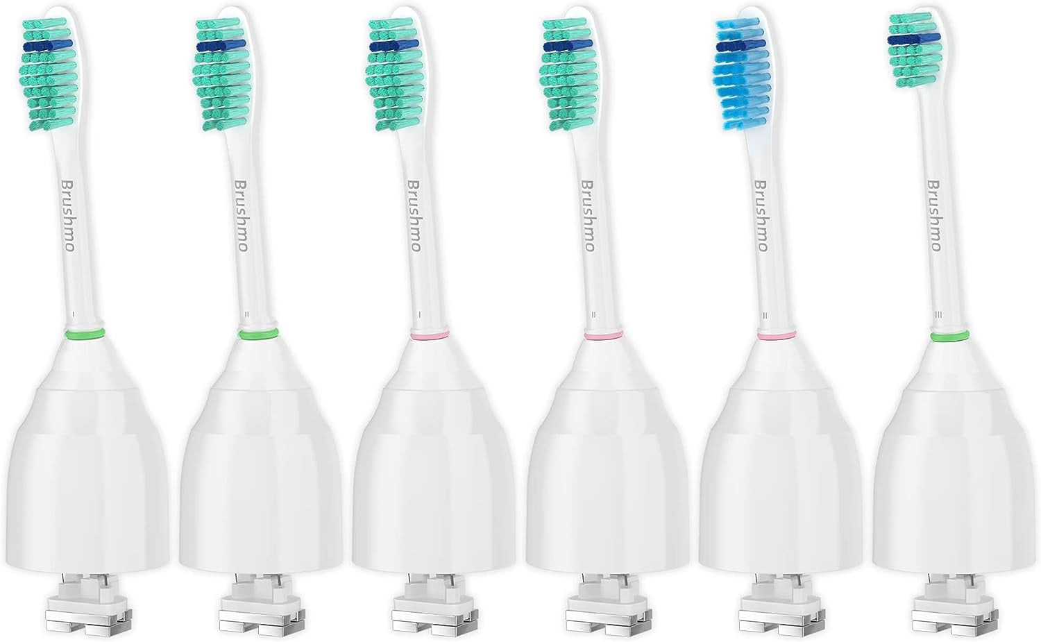 Brushmo Sonic Electric Toothbrush Refill Heads, Replaceable e-Series ...