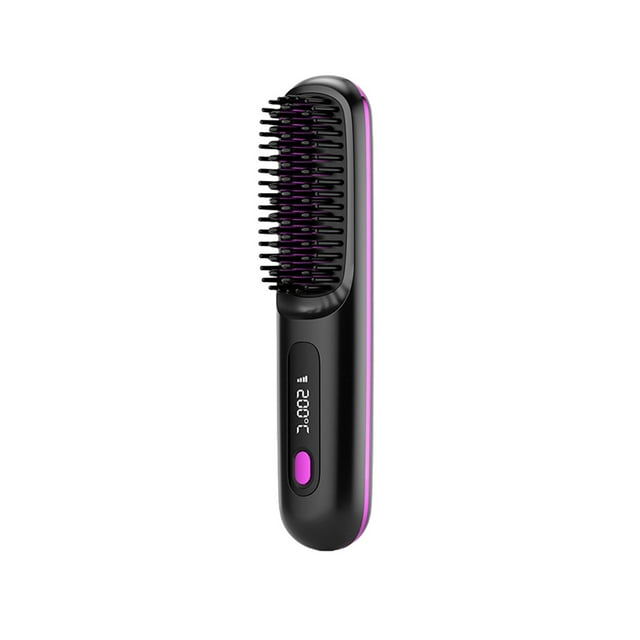 Brusho Hair Pro Cordless Hair Brush for Curly Hair Hair Straightener ... Brusho Hair Pro Cordless Hair Brush for Curly Hair Hair Straightener ...