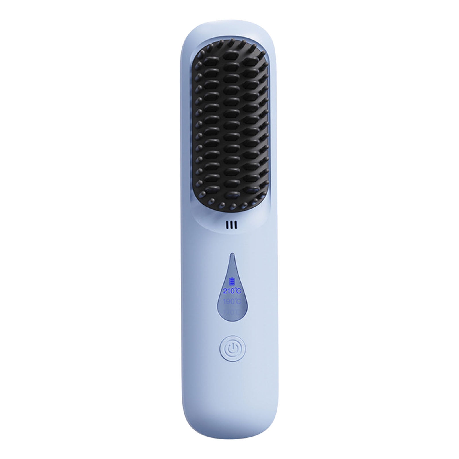 Brusho Hair Pro Cordless Straightening and Styling Brush Portable ...