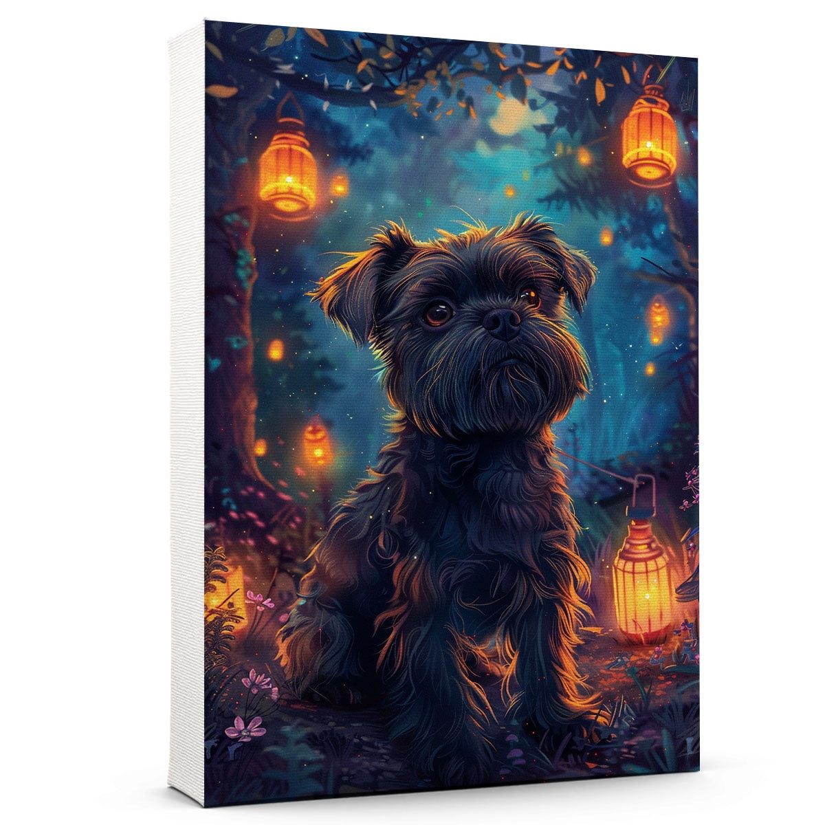 Brussels Griffon Dog Poster Unframe Wall Art & Decor , Brussels Griffon ...