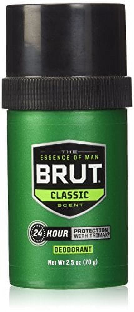 Brut Classic Round Stick Deodorant Powerful Odor Protection 2.7 oz ...