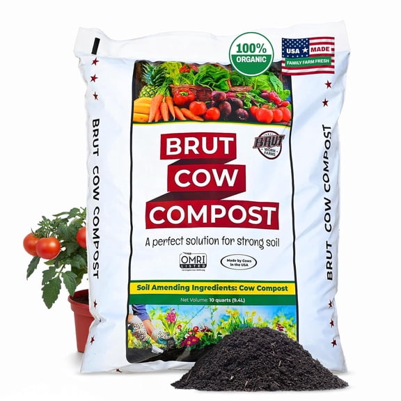 Black Cow Manure Compost