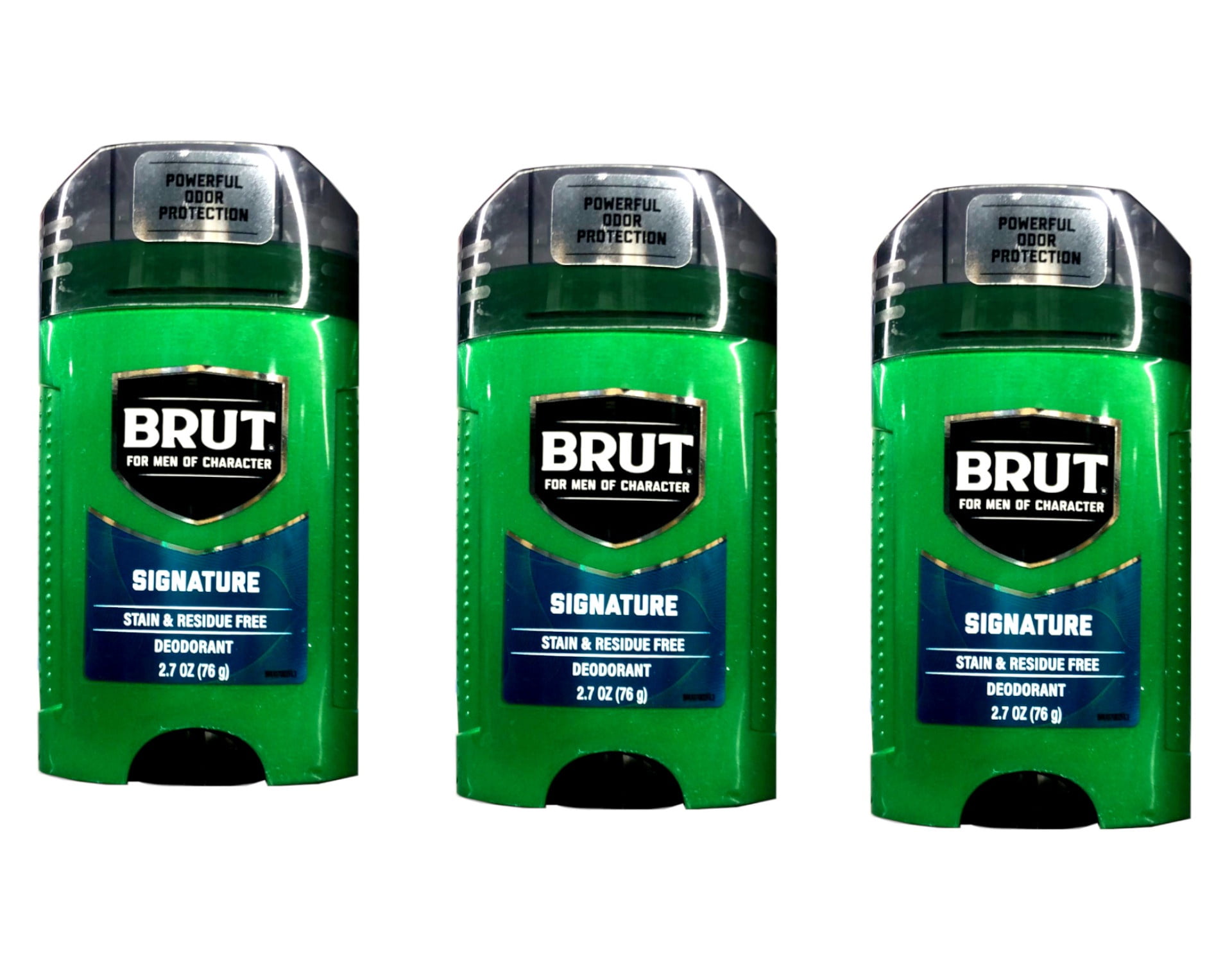 Brut Classic Deodorant Stick, 48H Protection, Anti-perspirant, for Men, 2.25 oz - Pack of 3 ...