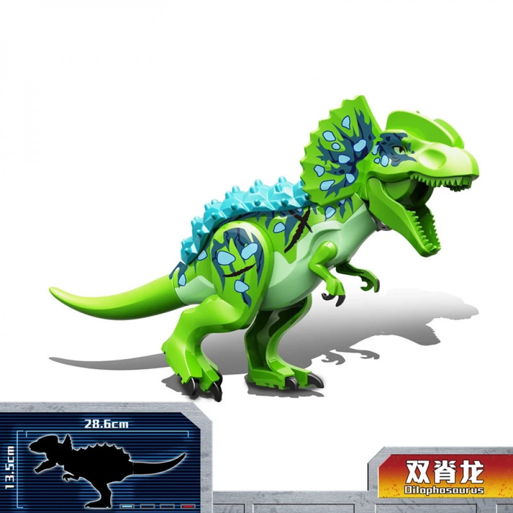 Brutal Raptor Building Jurassic Blocks World 2 MINI Dinosaur Figures ...