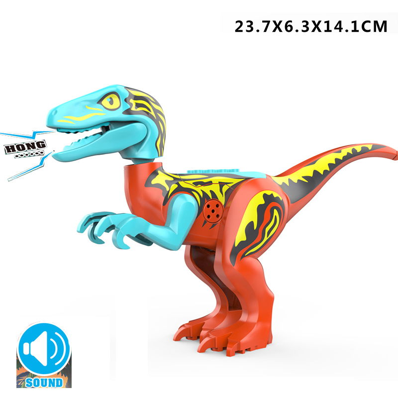 Brutal Raptor Building Jurassic Blocks World 2 MINI Dinosaur Figures ...