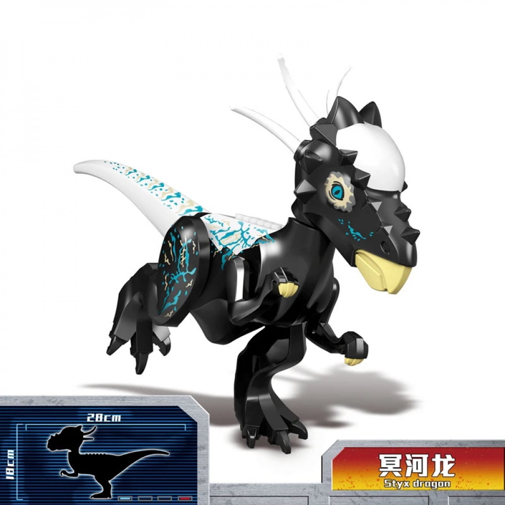 Brutal Raptor Building Jurassic Blocks World 2 MINI Dinosaur Figures ...